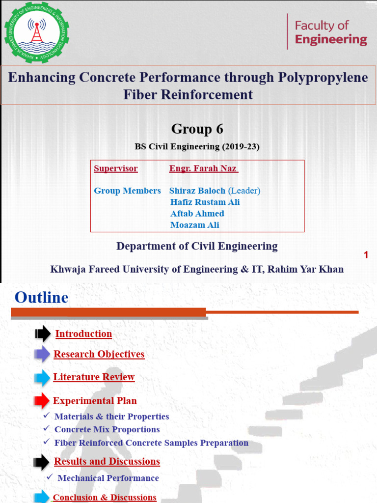 FYP Presentation | PDF | Concrete | Reinforced Concrete
