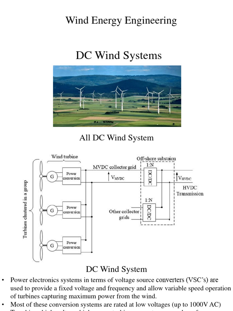DC Wind Systems | PDF | Rectifier | Direct Current