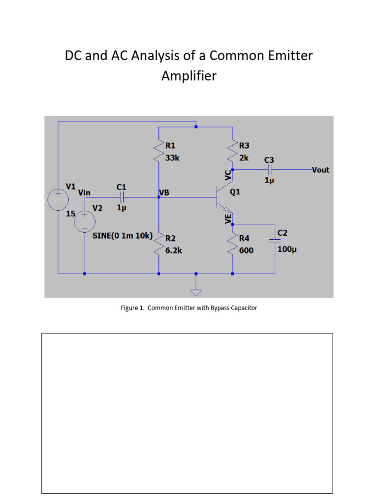 M2 Report 01 guide | PDF | Amplifier | Electronic Circuits