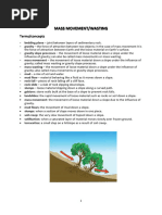 Mass Movement Prevention and Mitigation Guide | PDF | Erosion | Soil