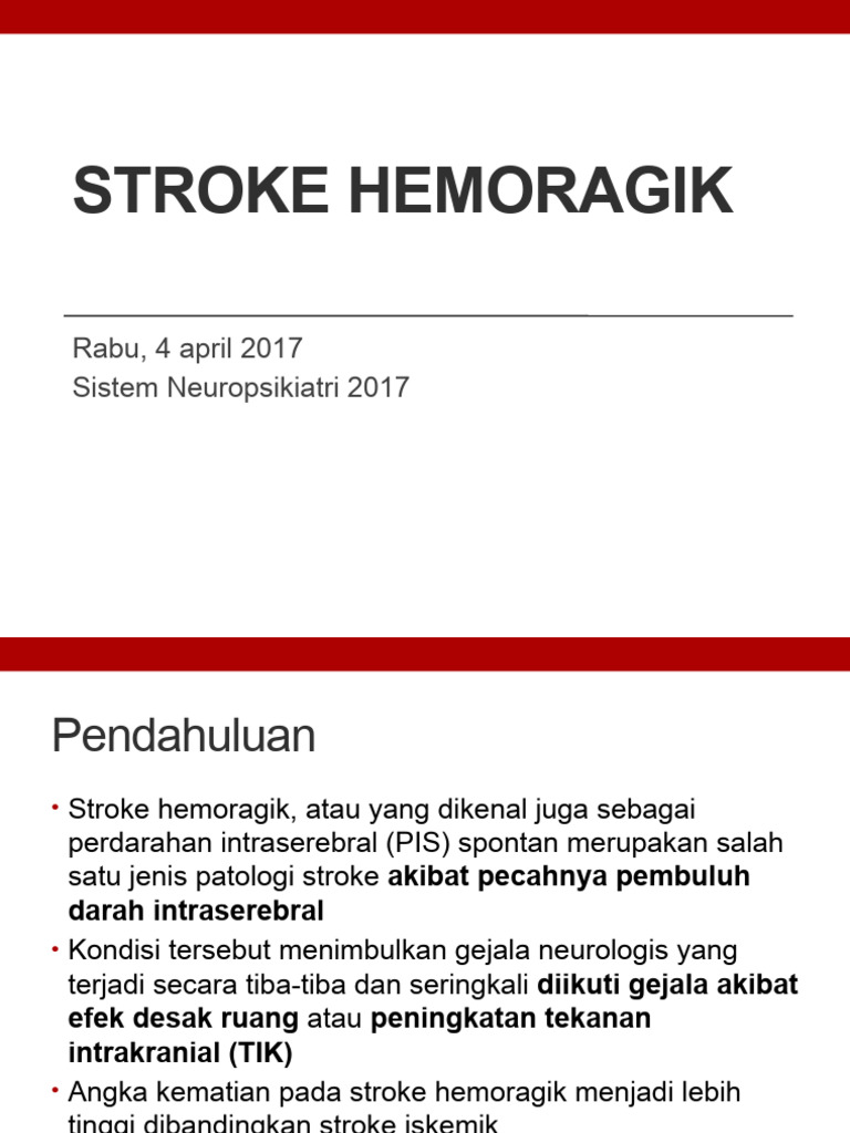 02 - Stroke Hemoragik | PDF