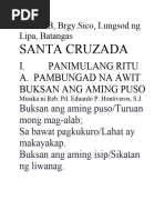 Ang Kredo NG Niseno (Nicene Creed) | PDF