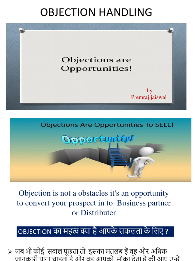 Objection Handling | PDF