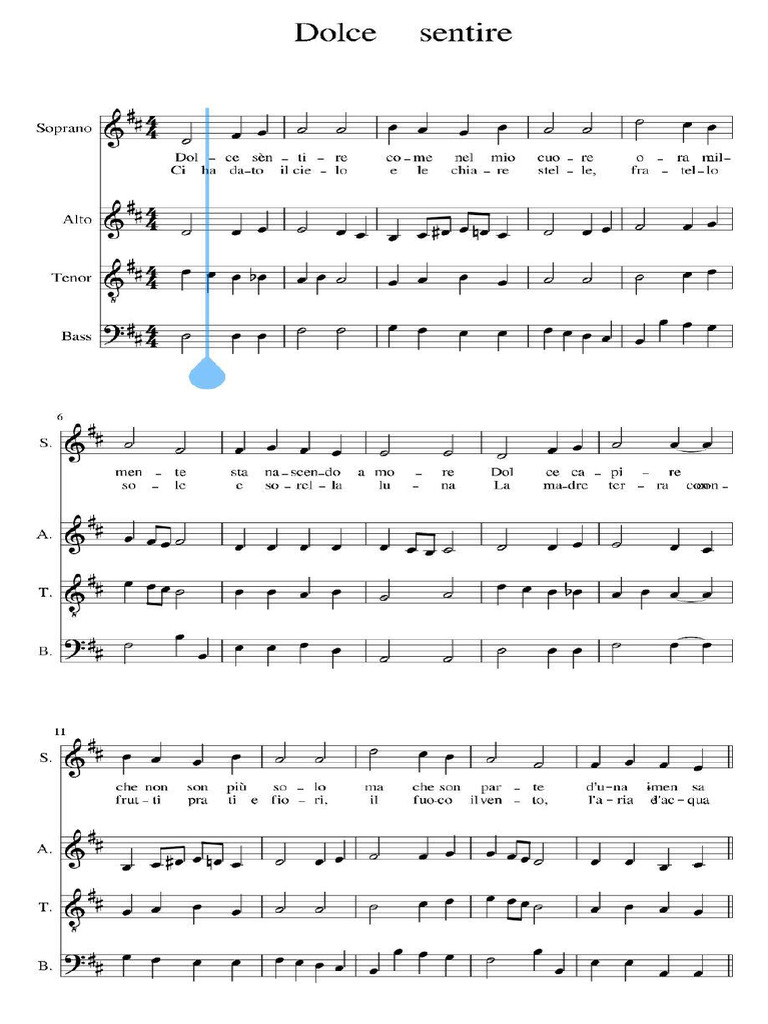 Dolce Sentire | PDF