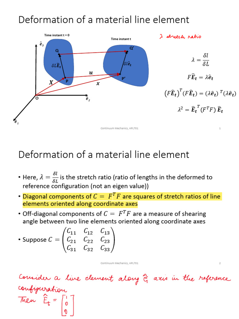 Lecture4 Part2a | PDF | Continuum Mechanics | Area