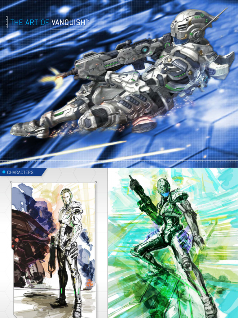 Vanquish Digital Artbook | PDF