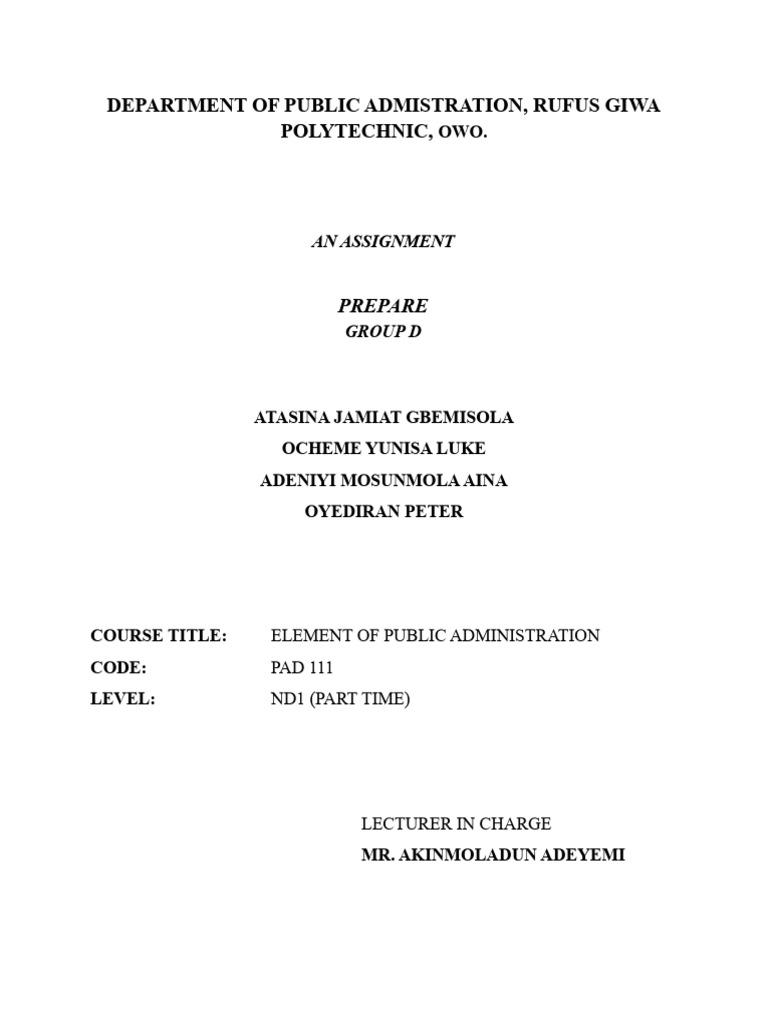 Group D | PDF | Bureaucracy | Max Weber