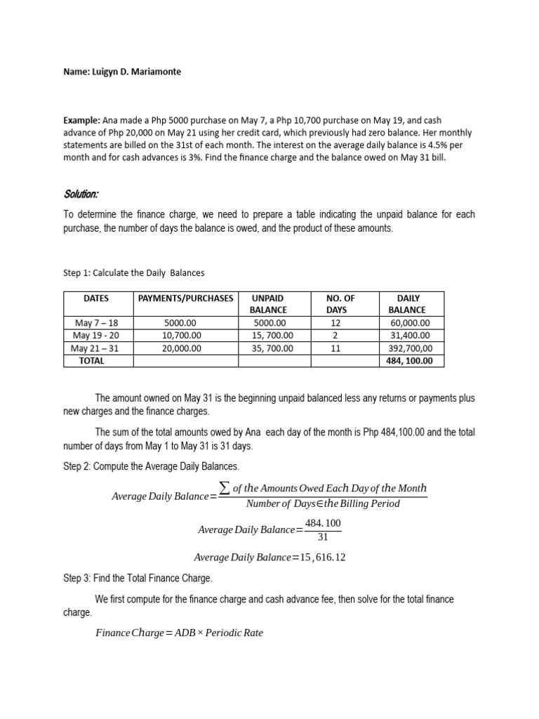 ADB Example | PDF | Credit Card | Banking