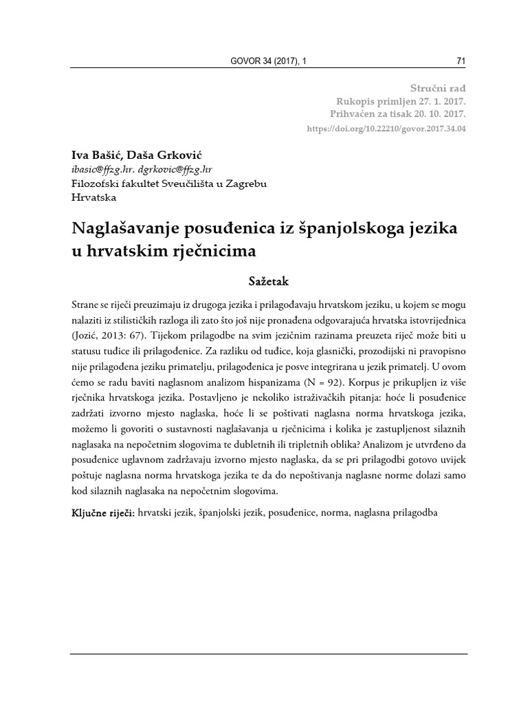 04 Basic Grkovic | PDF
