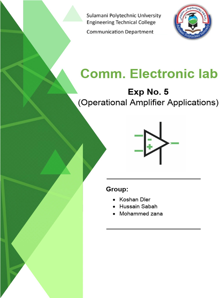 Report Cover Page 1 TemplateLab 1 | PDF | Technology & Engineering