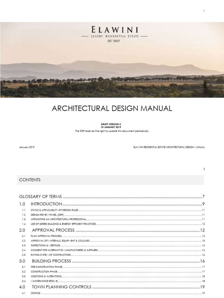 Elawini Phase 2 Architectrual Manual Document Rev 3 2 | PDF | Architect ...