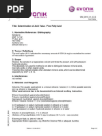 AOCS - CD - 3d - 63 Acid Value | PDF | Titration | Chemistry