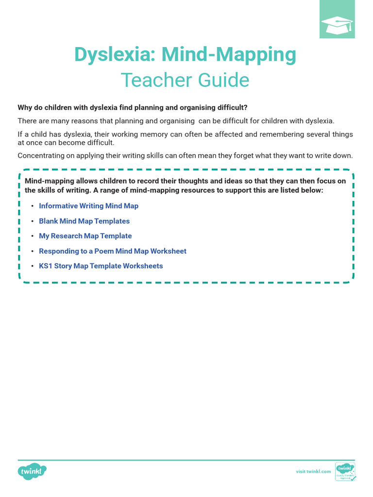 T S 2548912 Dyslexia Mind Mapping Ver 3 | PDF