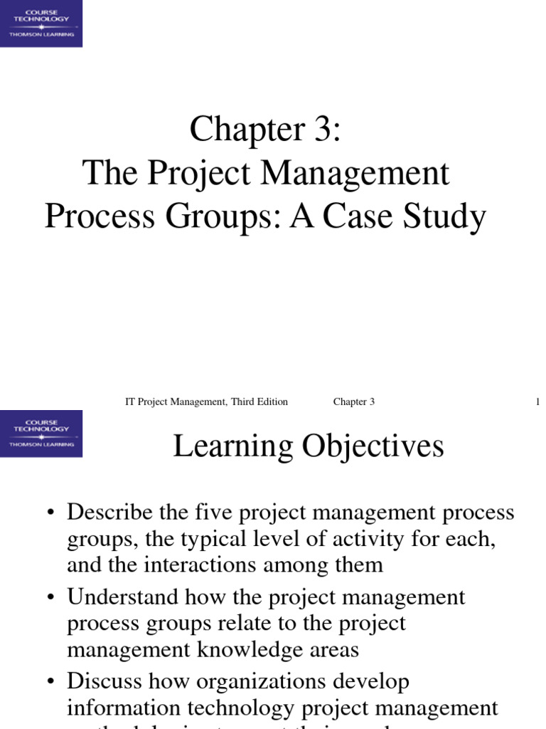 The Project Management Process Groups, A Case Study | Download Free PDF | Project Management ...