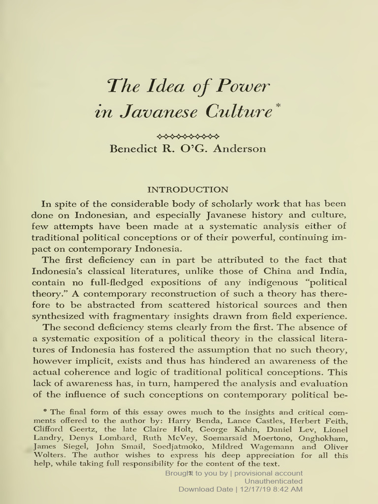 Anderson 2019 | PDF | Concept | Theory