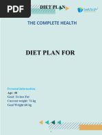 Mono Diet Plan | PDF | Wellness