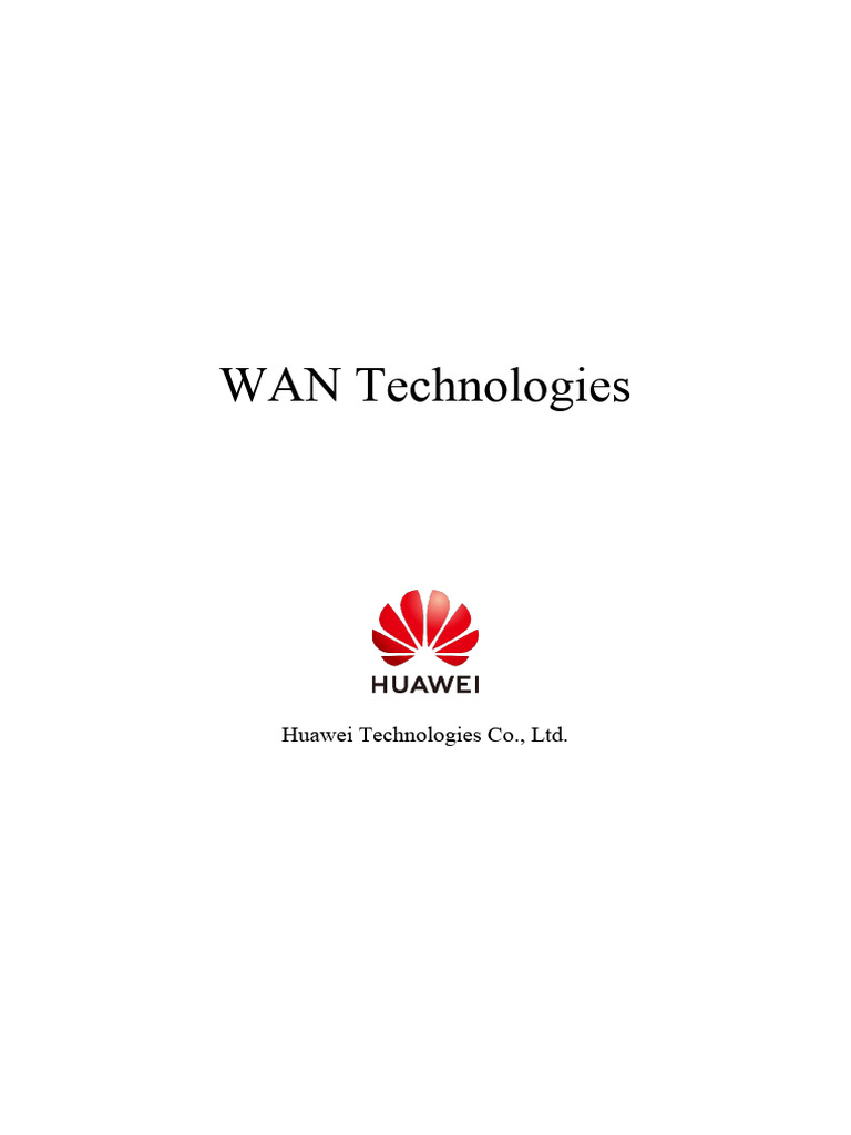 18 WAN Technologies | PDF | Computer Network | Wide Area Network