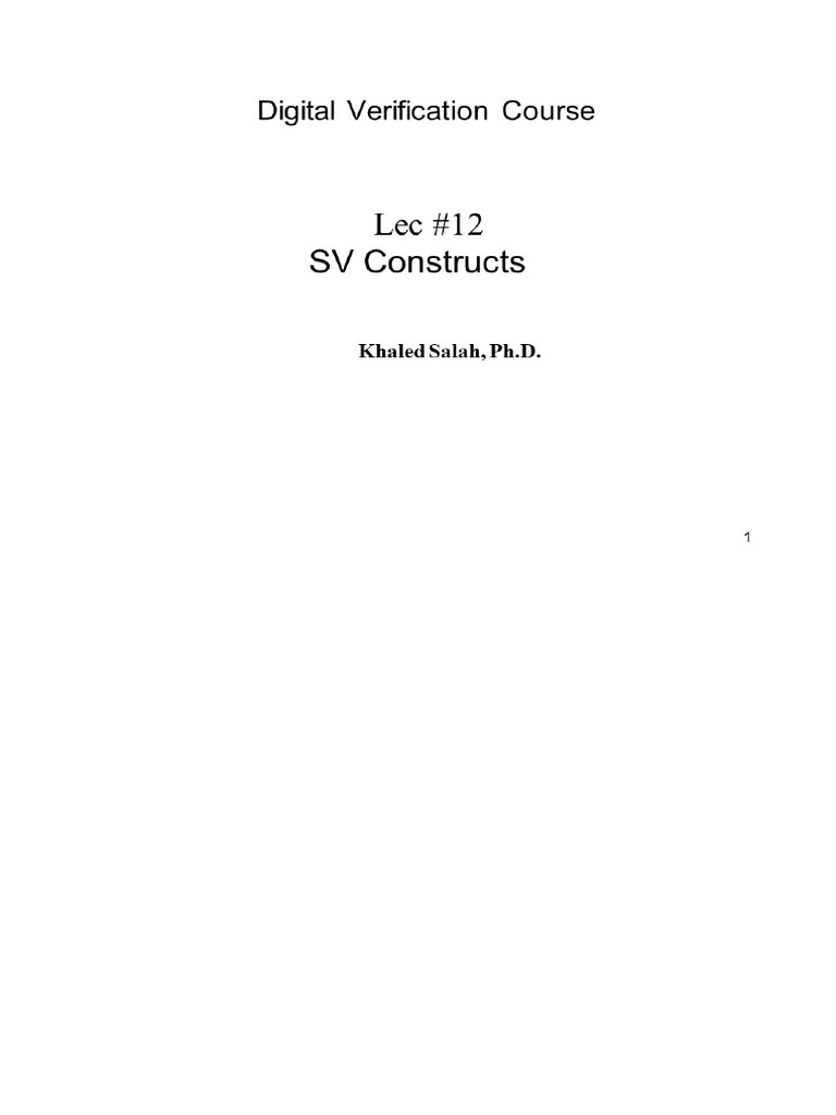 Lec12 | PDF