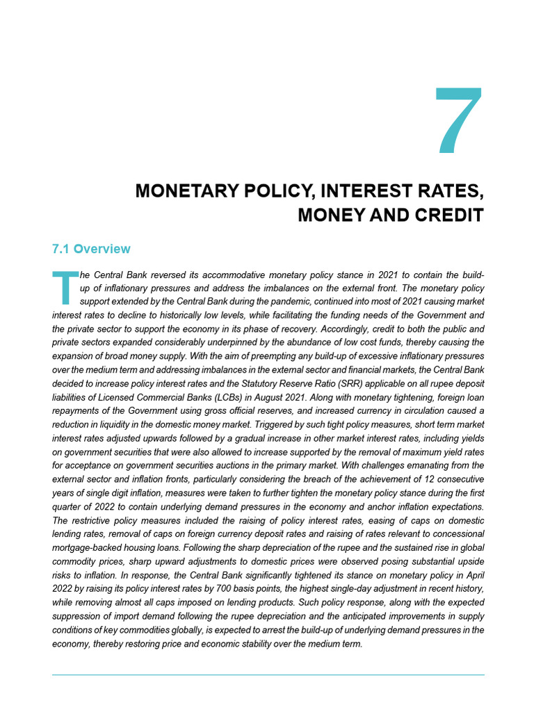 Monetary | PDF | Monetary Policy | Interest Rates