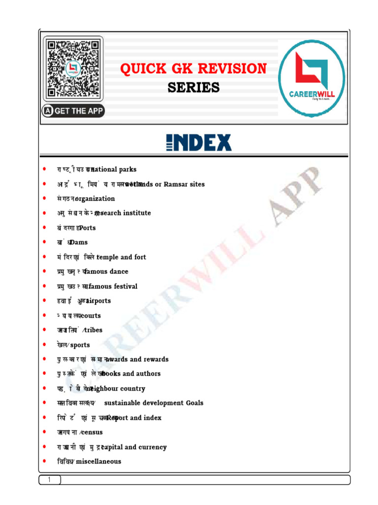 Static_GK_Practice_01 | PDF