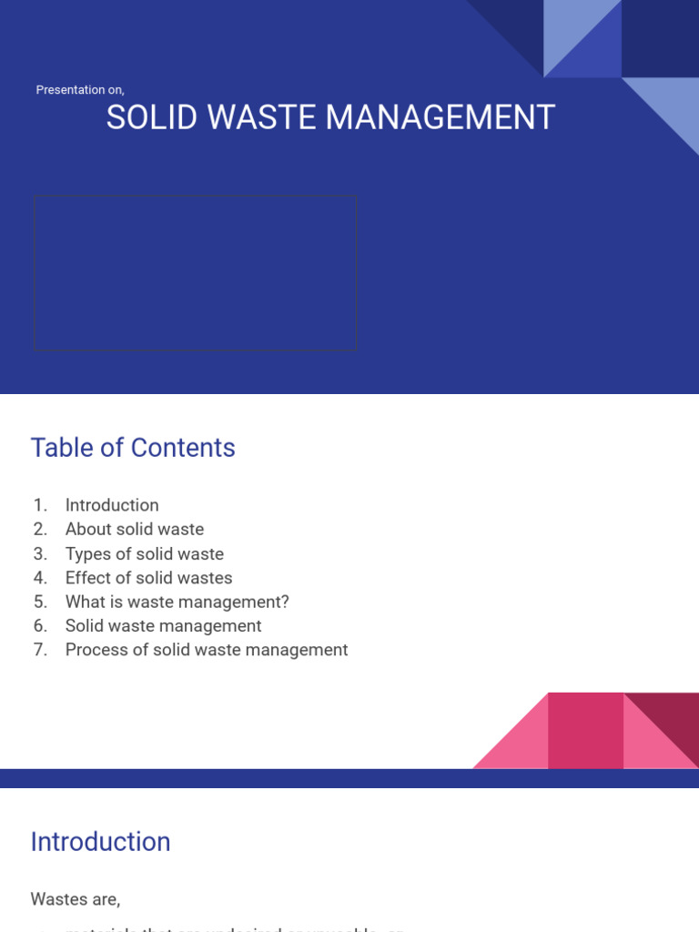 Solid - Waste - Management | PDF | Waste | Waste Management