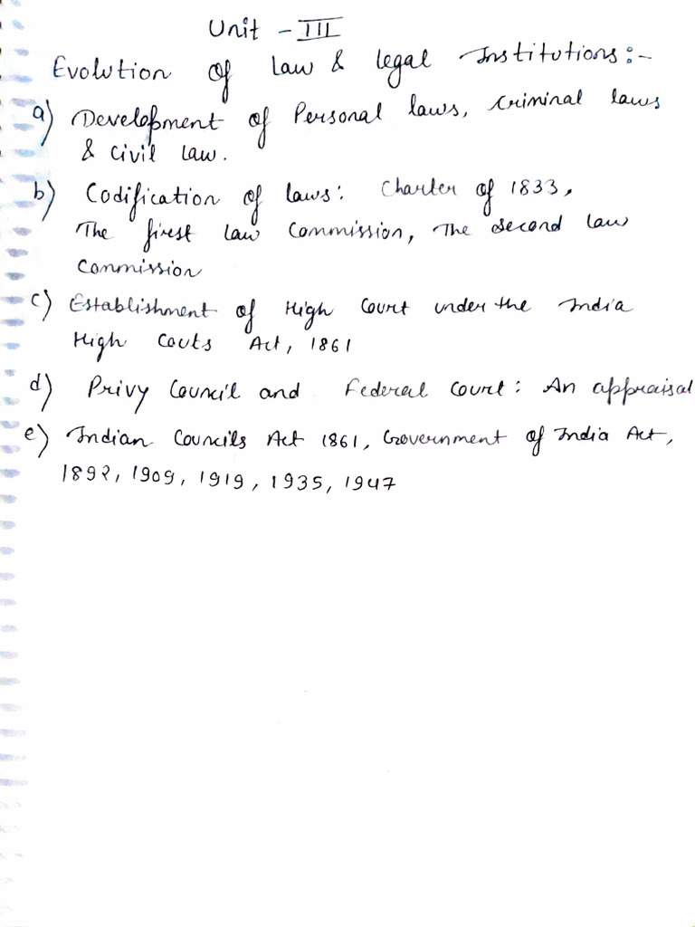 HISTORY III Handwritten | PDF