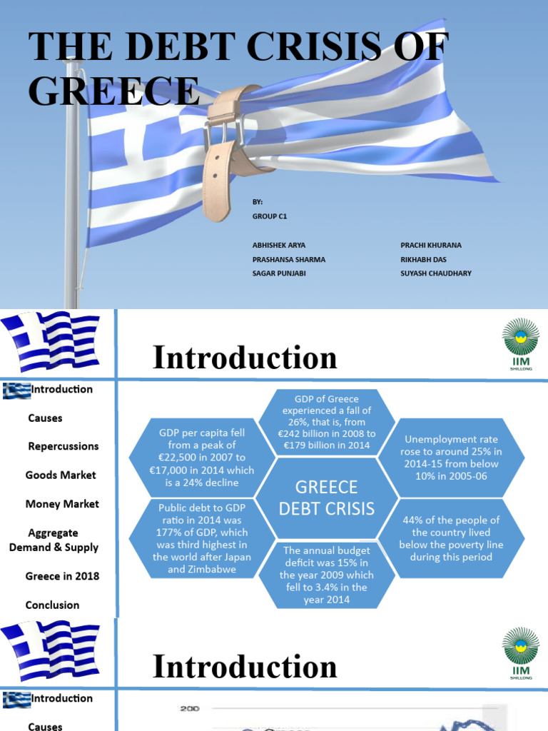 MEM Project - Group C1 | PDF | Great Recession | Greek Government Debt ...