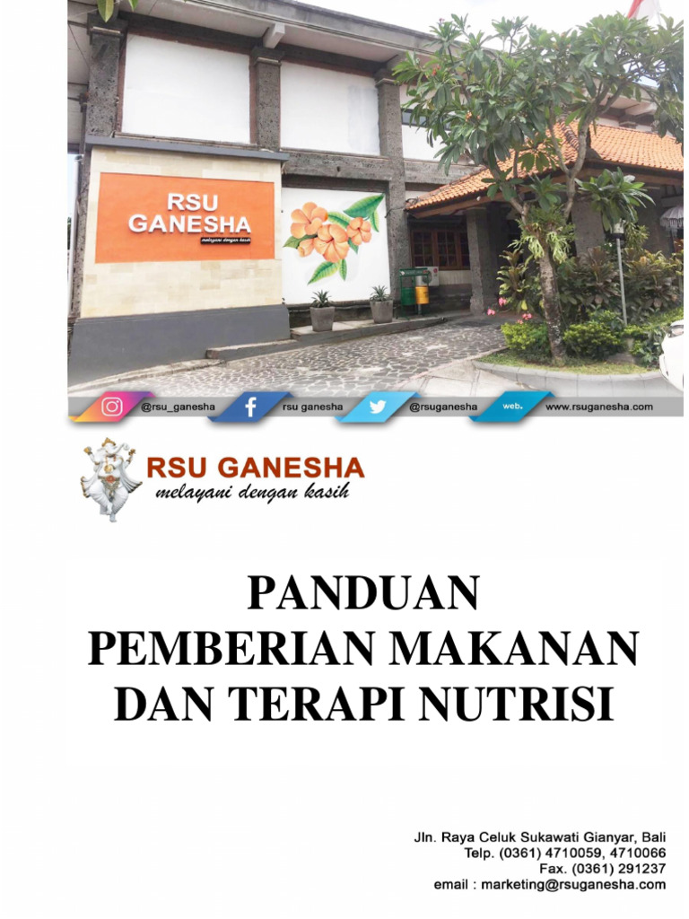 Panduan Terapi Nutrisi RS Ganesha | PDF