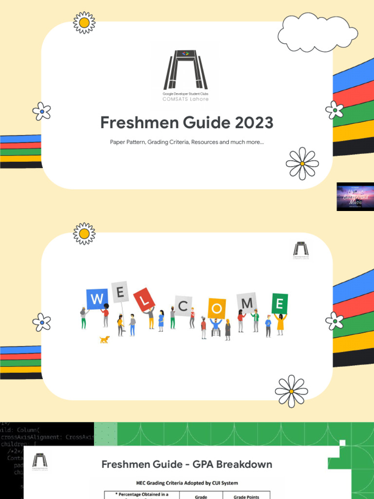 Freshmen Guide | PDF