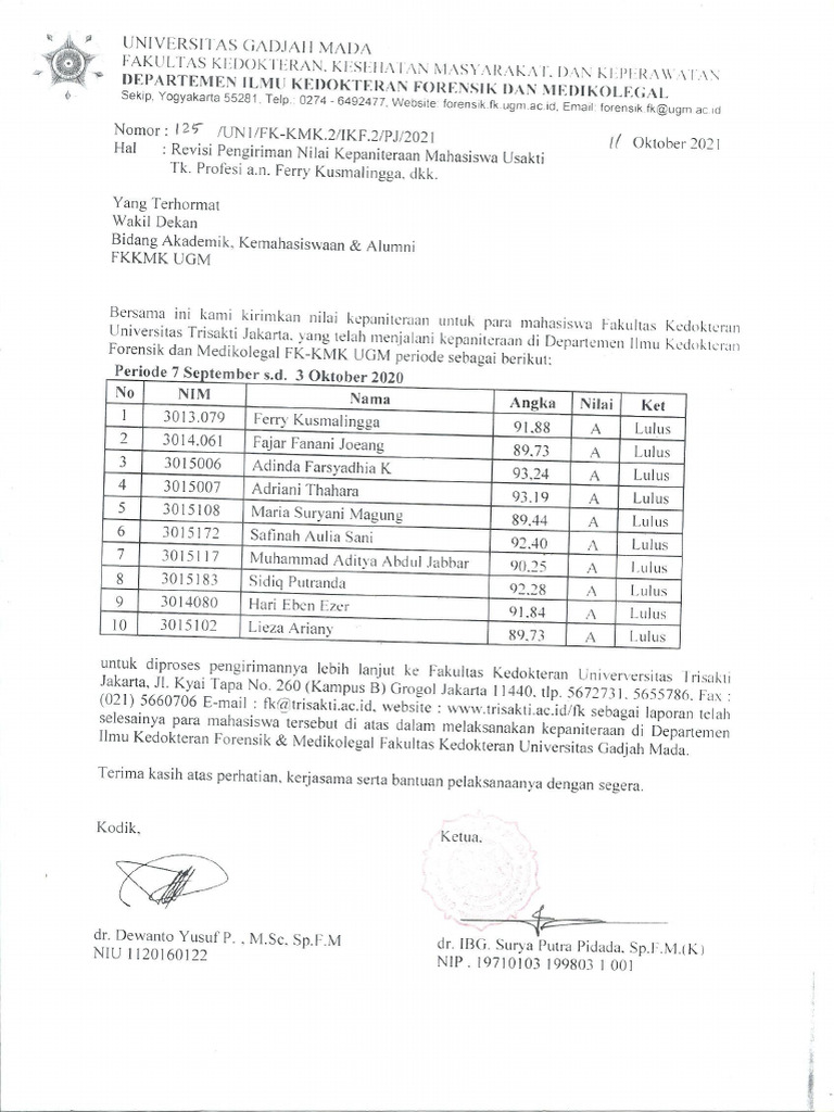 7 Sep. S.D. 3 Okt 2020 | PDF