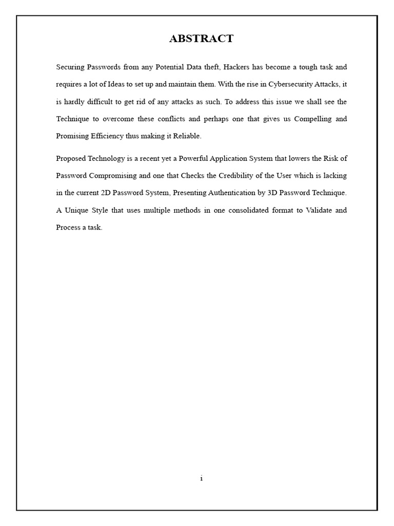 TS Abstract and Acknowledgement | PDF | Security | Computer Security