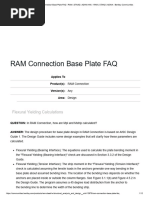 RAM Connection V8i Base Plate Design Guide | PDF | Tab (Gui) | Spreadsheet