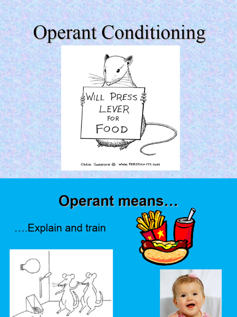 Operant Conditioning | PDF | Reinforcement | Psychological Concepts