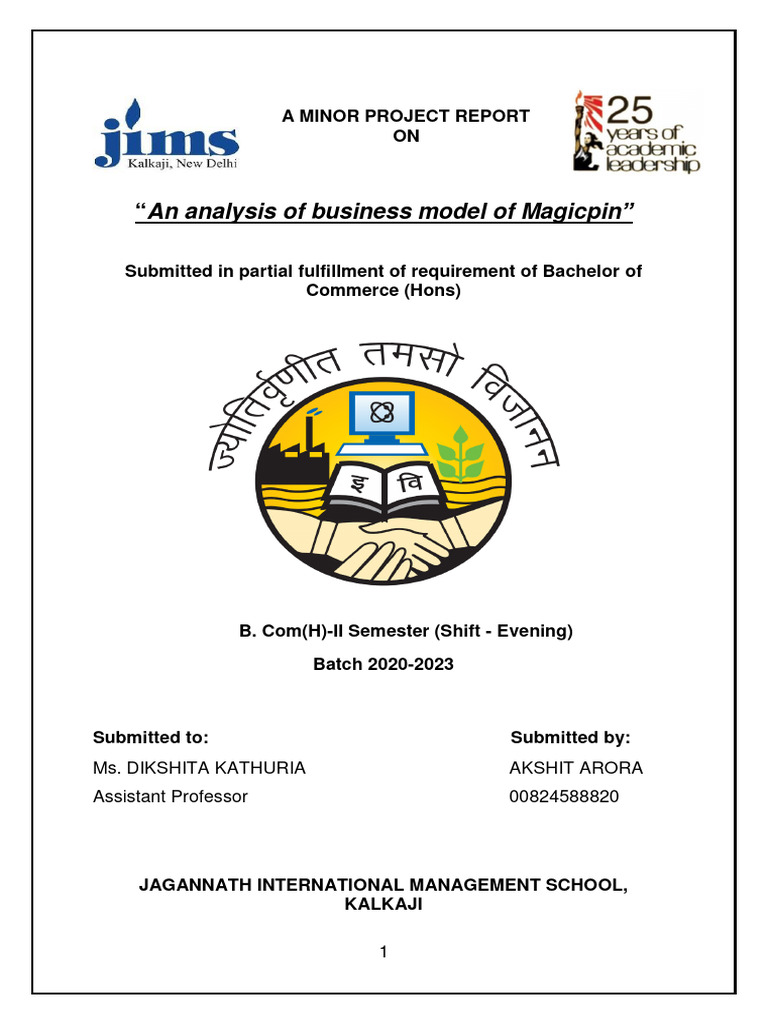 Akshit Arora (00824588820) | PDF | Methodology | Scientific Method