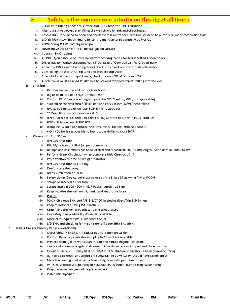 Daily Instructions | PDF