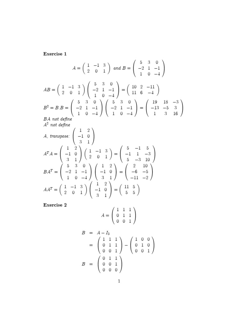 TD ch1 | Download Free PDF | Functional Analysis | Functions And Mappings