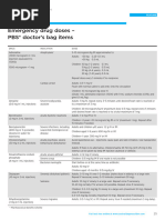 Emergency Cart Medication Guidelines | PDF | Heart | Clinical Medicine