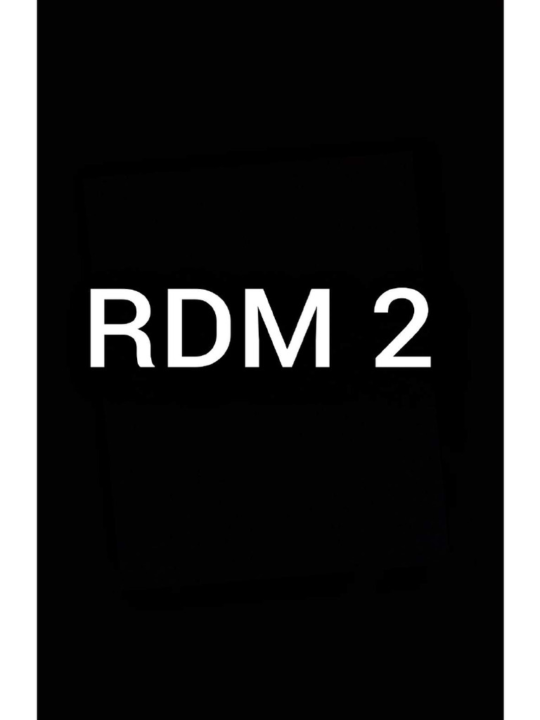 RDM 2 | PDF