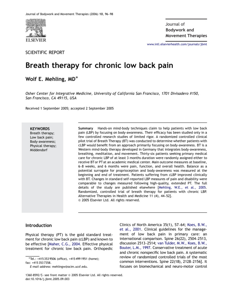 Breath_therapy_for_chronic_low_back_pain | PDF | Psychotherapy | Low ... Breath_therapy_for_chronic_low_back_pain | PDF | Psychotherapy | Low ...