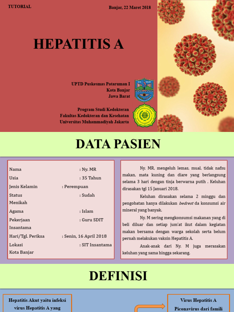 Tutorial Hepatitis A | PDF