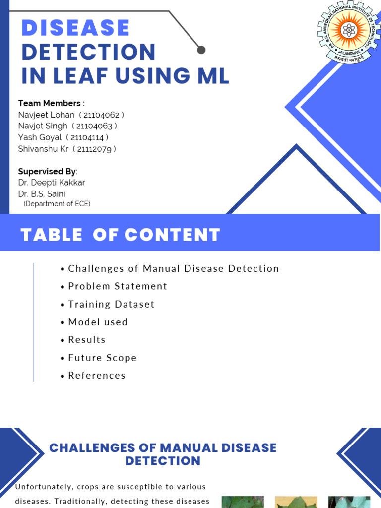 Plant Disease Detection Pdf Algorithms Machine Learning