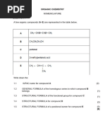 Organic Nomenclature for Students | PDF