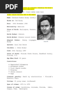 Case Study of Ted Bundy | PDF | Forensic Science | Offender Profiling