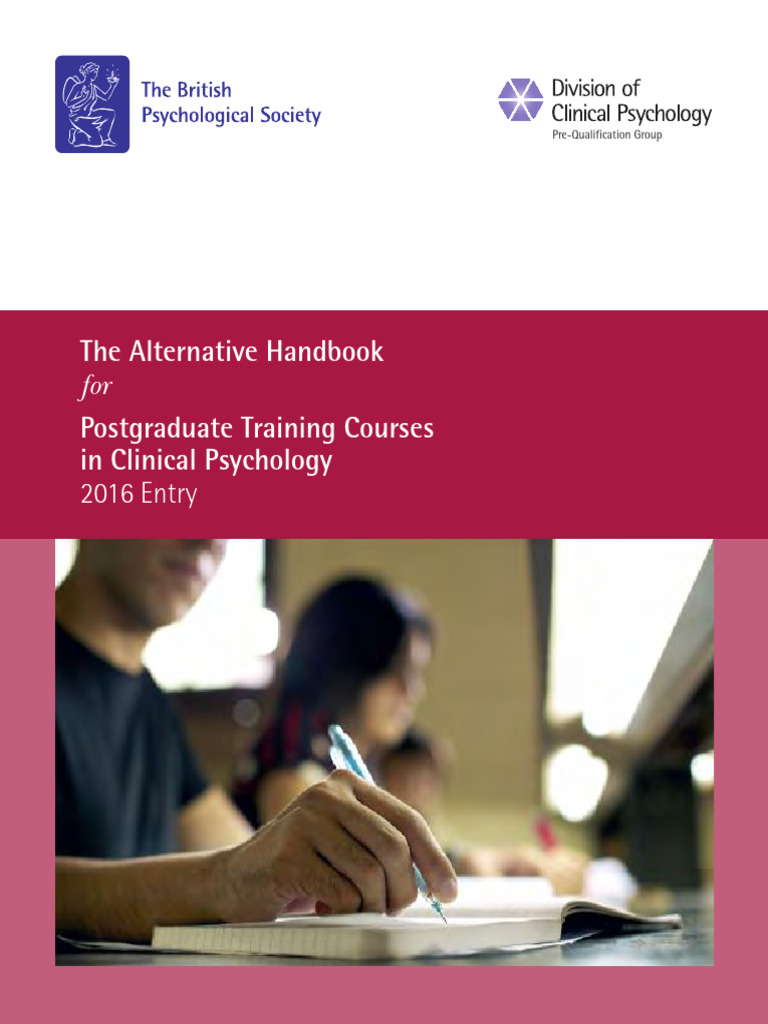 Alternative Handbook For Clinical Psychologists | PDF | Psychotherapy | Psychologist