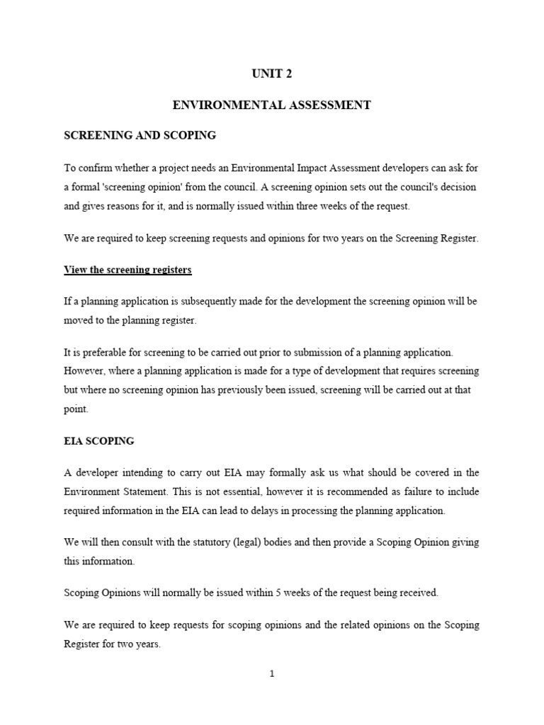 Esia Unit 2 New | PDF | Environmental Impact Assessment | Mathematical Model
