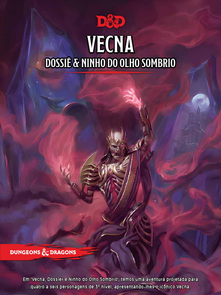 D&D 5E - Vecna (Ninho Do Olho Sombrio) | Download grátis PDF | Dungeons & Dragons (jogo)