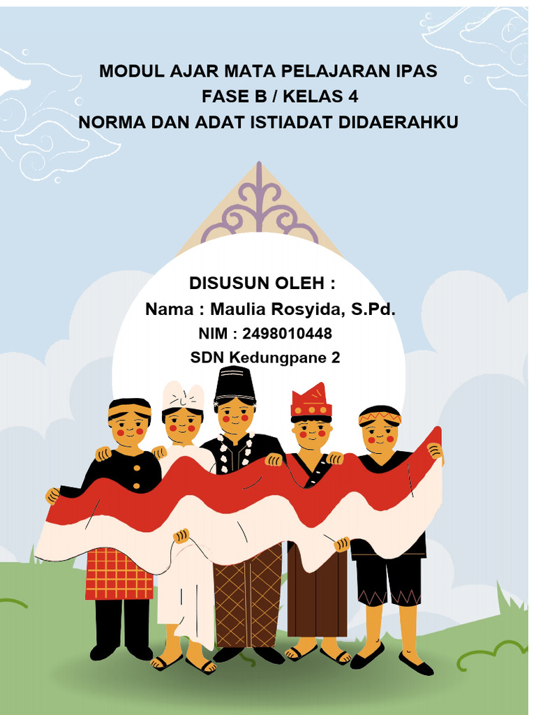 Modul Ajar Siklus 3 - Norma Dan Adat Istiadat Didaerahku - Maulia ...