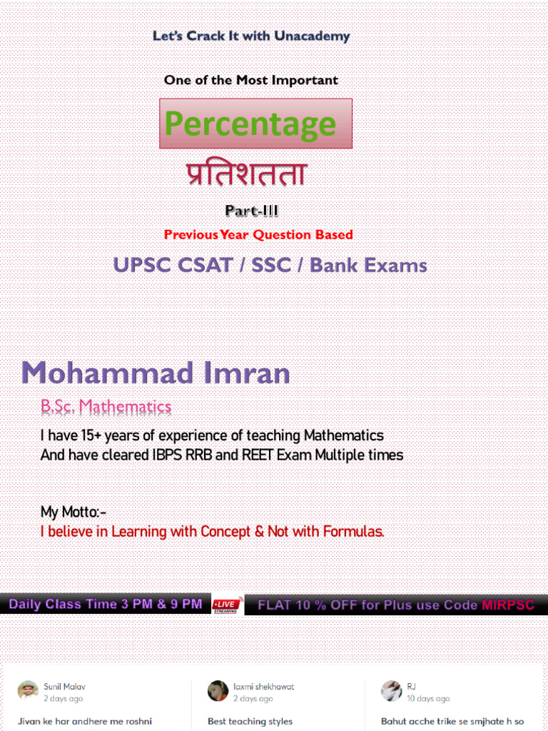 Percentage 3rd | PDF