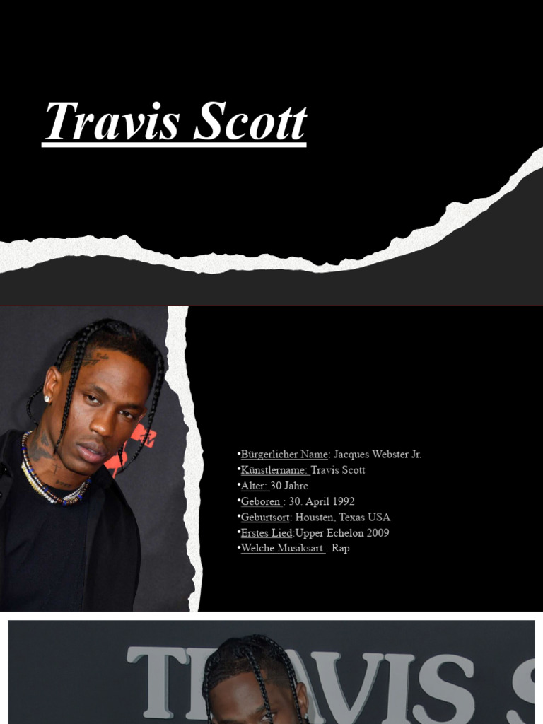 Präsentation Musik Travis Scott | PDF