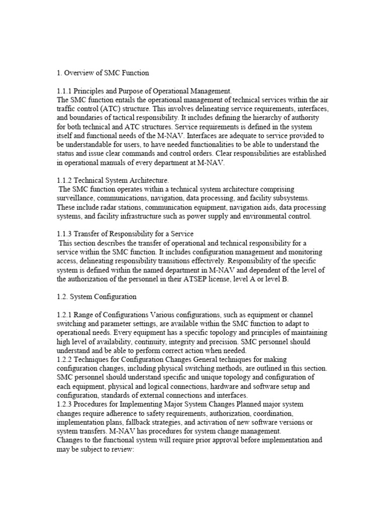 SMC | PDF | System | Air Traffic Control